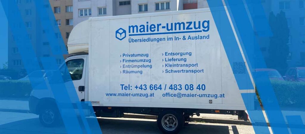 Umzug in Wien mit Maier Umzug - Top Umzugsfirma aus Wien
